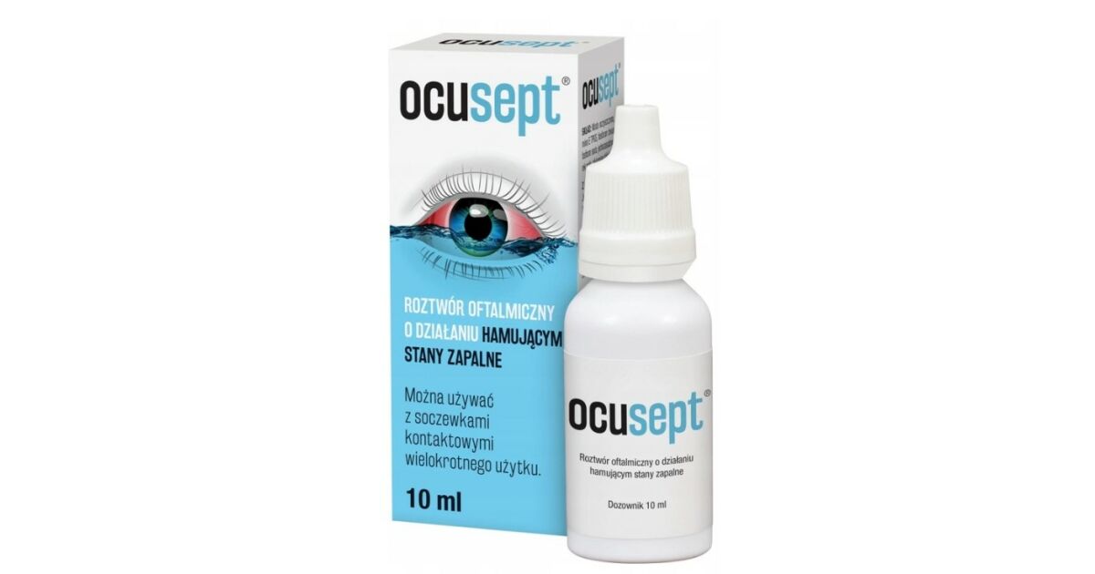 Ocusept gyulladáscsökkentő szemcsepp 10 ml | Pepita.hu