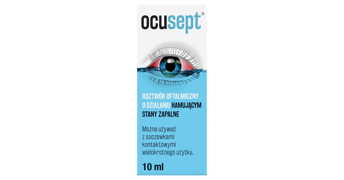 Ocusept gyulladáscsökkentő szemcsepp 10 ml | Pepita.hu