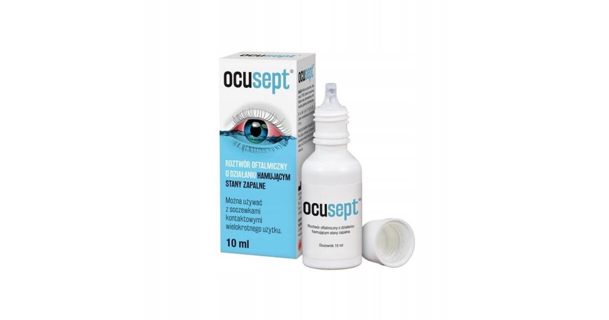 Ocusept gyulladáscsökkentő szemcsepp 10 ml | Pepita.hu