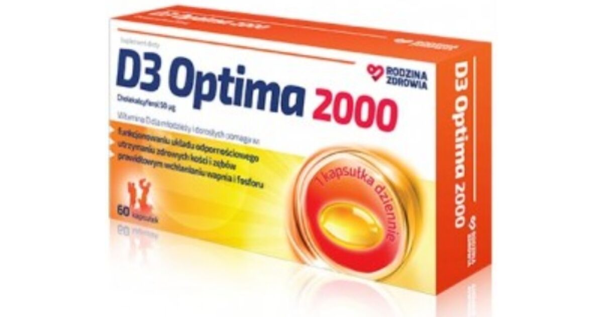 D3 OPTIMA 2000 D-vitamin Family Health 60 kapsz. | Pepita.hu