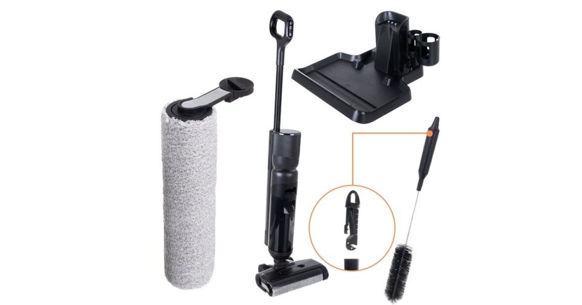Aspirator vertical cu spalare 2 in 1, Zola, 200W, 16 kPa, baza cu ...