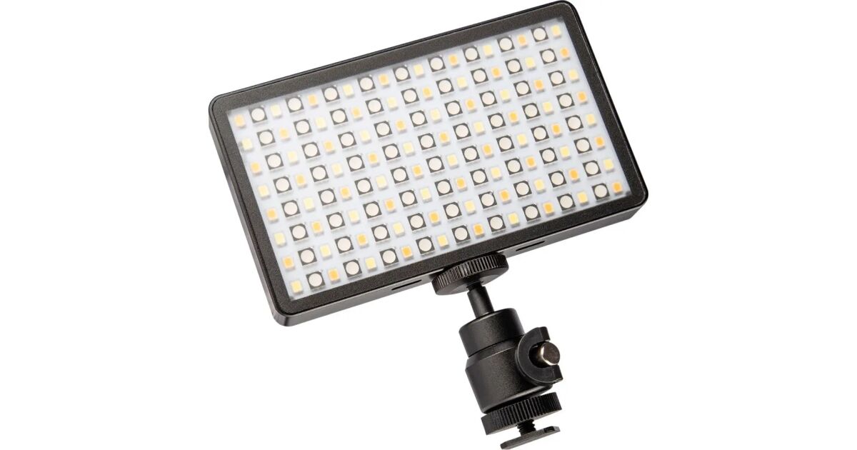 Walimex pro Rainbow LED RGBWW Zseb Stúdió lámpa 3000K-6500K / 12 Watt ...