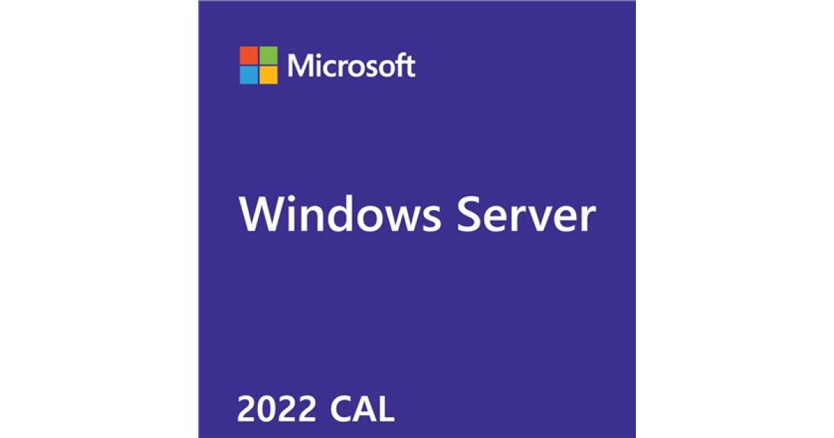 Microsoft Windows Server 2022 – Licencja – 1 użytkownik CAL – OEM – angielski | Pepita.com