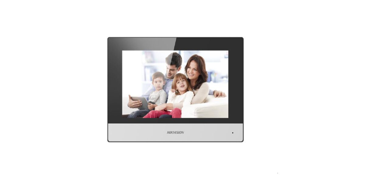 Hikvision DS-KH6320-TE1 – 7-Zoll-IP-Touchmonitor für den Wohnbereich ...