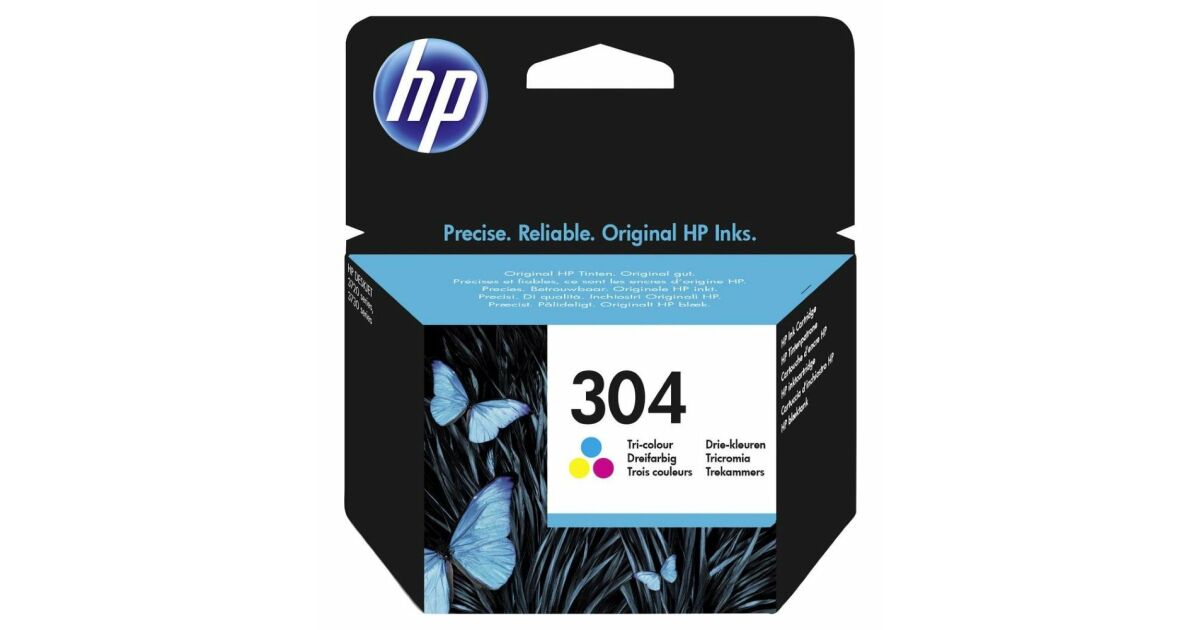 Cartuș de cerneală original HP 304 tricolor | Pepita.com