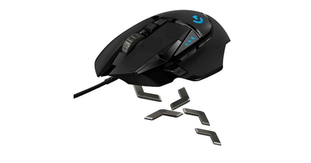 Logitech G502 Hero Gaming fekete | Pepita.hu