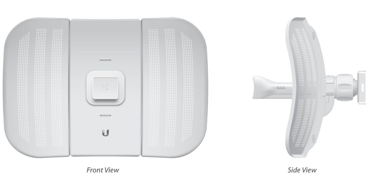 Ubiquiti Parabola LiteBeam LBE-M5-23 AirMax, 1x1 MIMO 5 GHz, 23 dBi ...