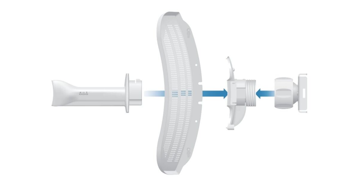 Ubiquiti Parabola LiteBeam LBE-M5-23 AirMax, 1x1 MIMO 5 GHz, 23 dBi ...