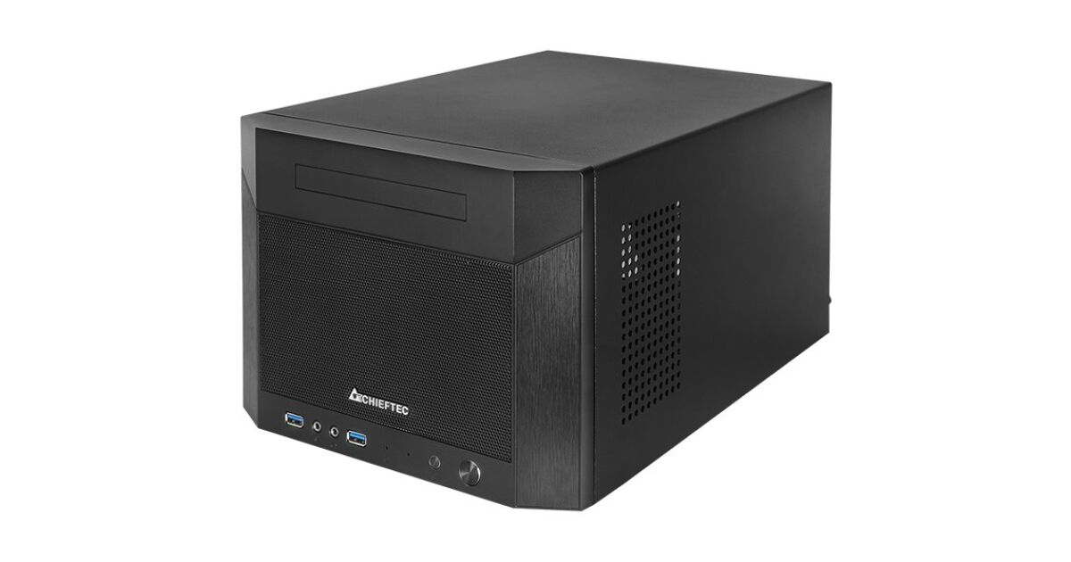 CHIEFTEC Mini ITX CN-01B Pro Cube mini / 2x USB 3.0 / negru | Pepita.com