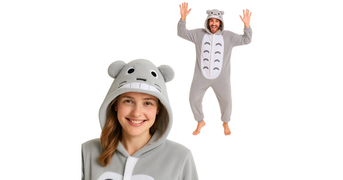 Onesie Kigurumi pizsama Totoro jelmez L: 165-175 cm | Pepita.hu