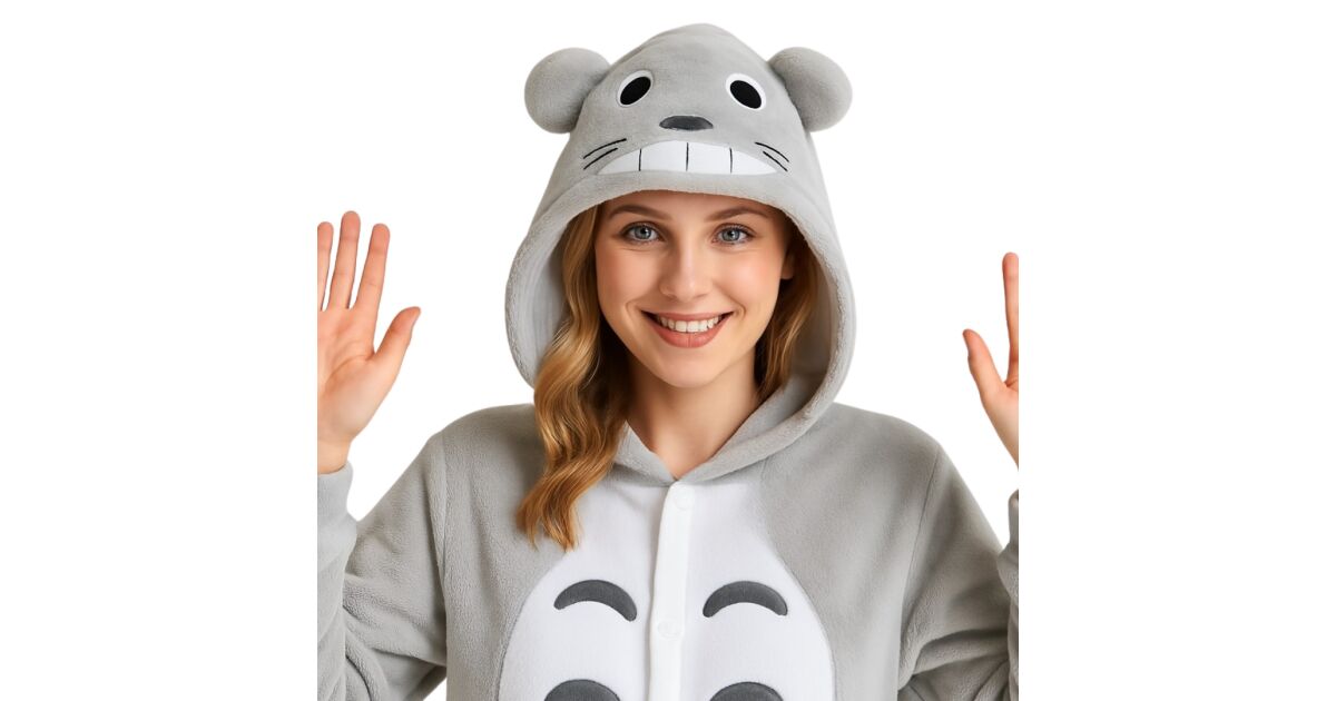 Onesie Kigurumi pizsama Totoro jelmez L: 165-175 cm | Pepita.hu