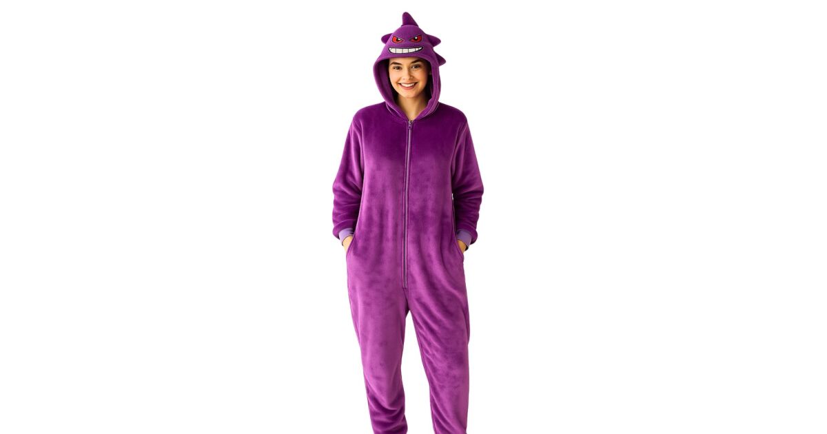 Onesie Kigurumi pizsama Pokemon Gengar jelmez S: 145-155 cm | Pepita.hu