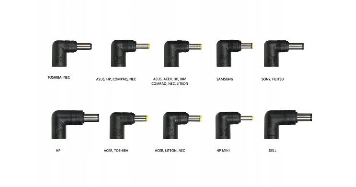 Univerzális iBOX IUZ90WA notebook tápegység, automata, 90W, 10 ...