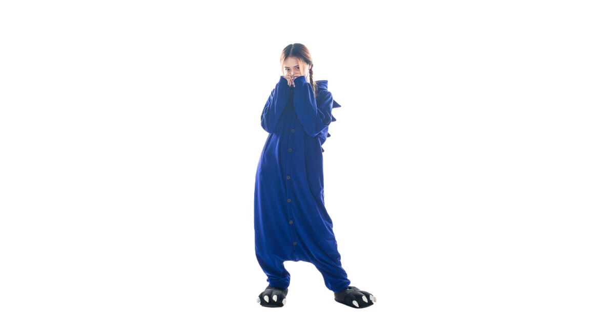 Onesie Kigurumi pizsama Pokémon jelmez Kék Gengar XL: 175 - 185cm ...