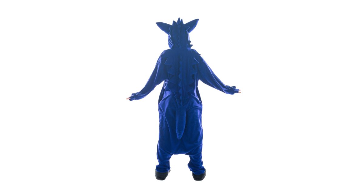 Onesie Kigurumi pizsama Pokémon jelmez Kék Gengar XL: 175 - 185cm ...