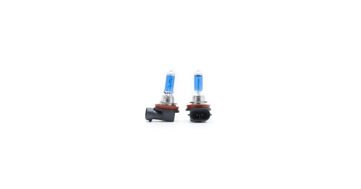 EinParts halogén izzók H8 12V 5000K fehér 35W PGJ19-1, 2 db | Pepita.hu