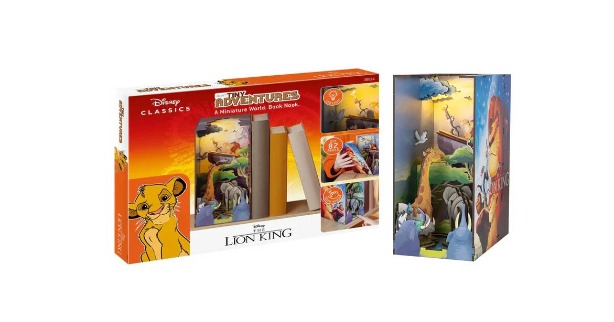 Revell DIY Book Nook The Lion King + LED light (00534) | Pepita.hu