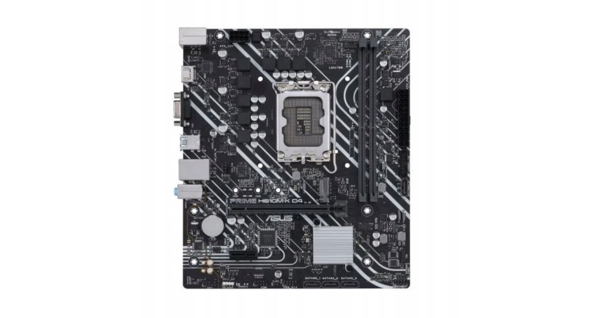 Asus PRIME H610M-R D4-SI /H610/DDR4/SATA3/M.2/USB3.0/PCIe4.0/s.1700 ...