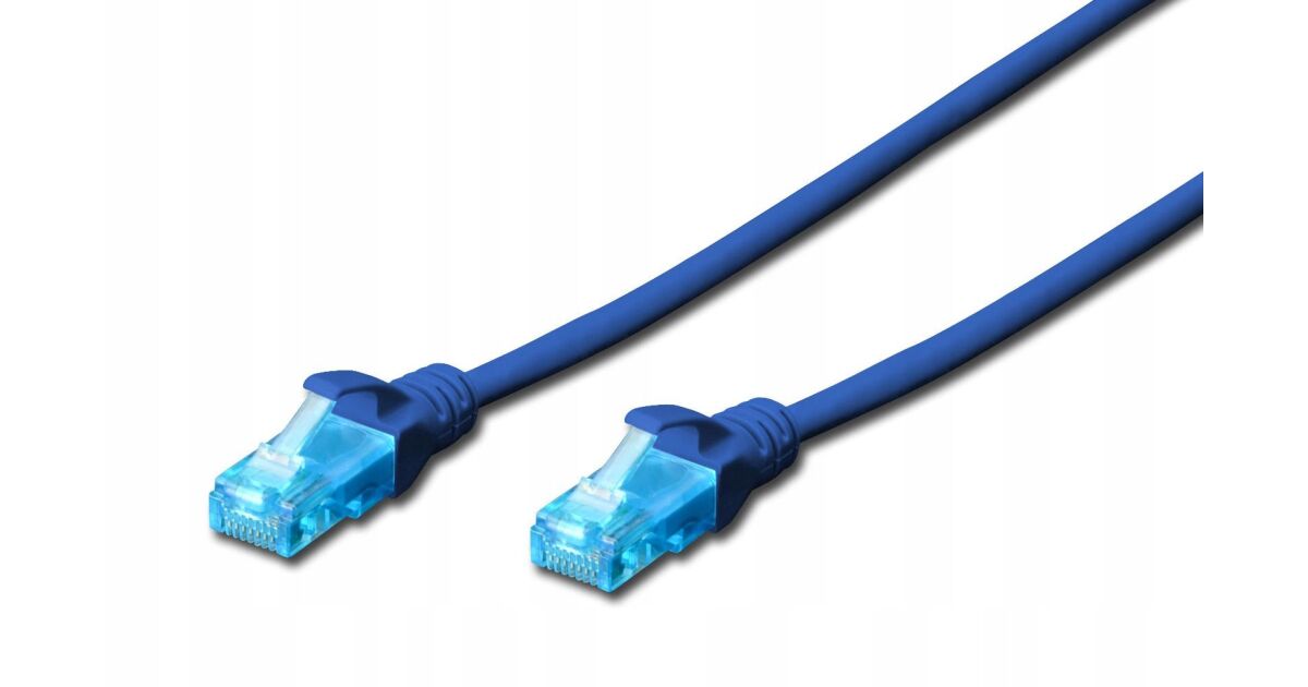 DIGITUS UTP patchcord cat. 5e 1m PVC kék | Pepita.hu