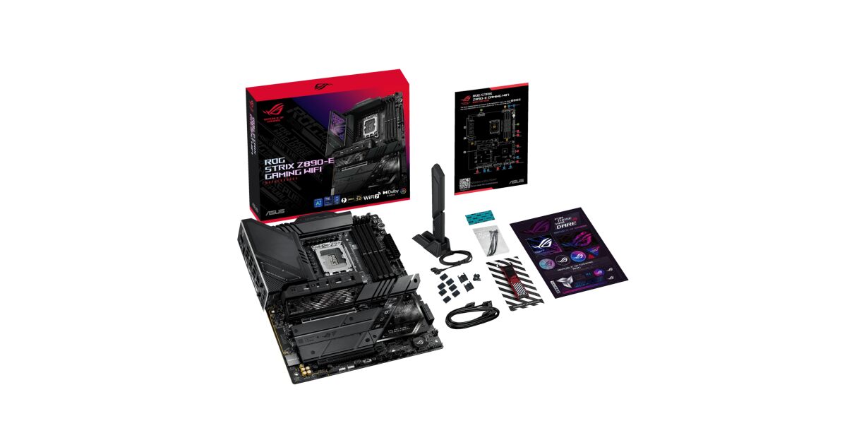Asus ROG STRIX Z890-E GAMING WIFI /Z890/DDR5/SATA3/M.2/USB4/WiFi/BT ...