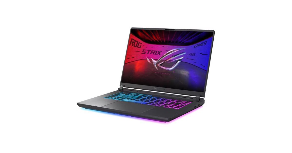 Asus ROG Strix G16 2025 G615 G615LM-S5071 laptop, 16 hüvelykes 2560 x ...