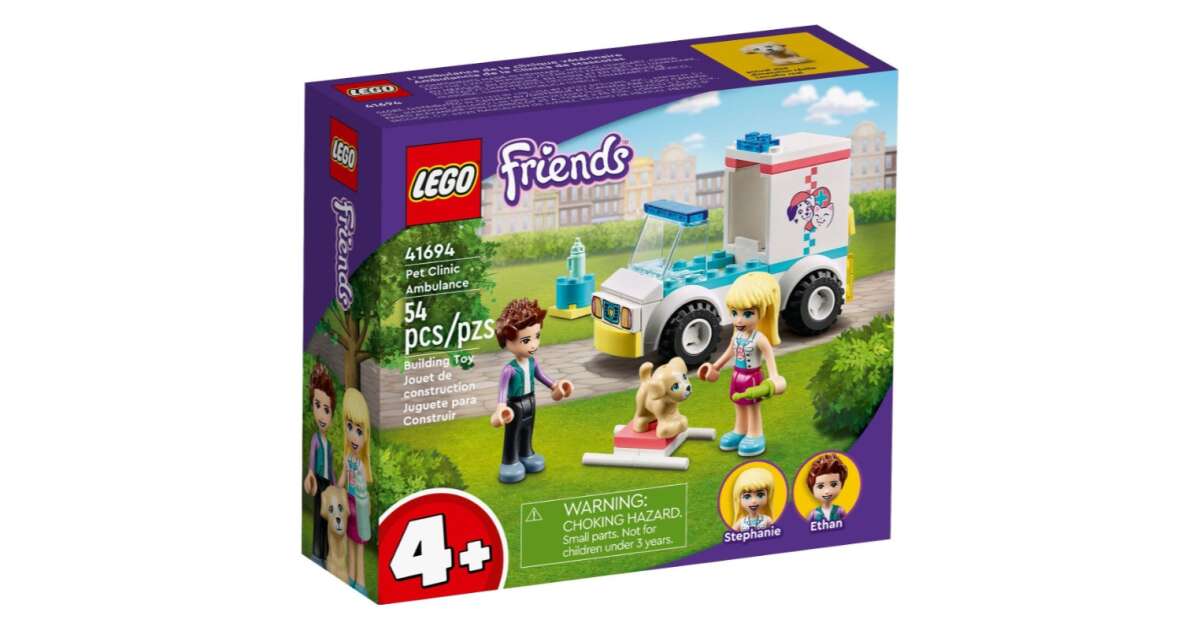 LEGO® Kisállat mentőautó 41694 | Pepita.hu