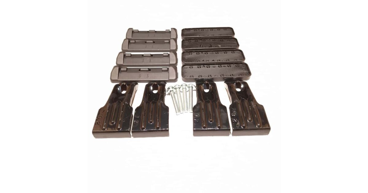 Menabo Delta Silver Belki Dachowe do Hyundai Accent V (HC) Hatchback, 5 ...