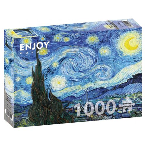 Puzzle 1000 piese Enjoy – Vincent van Gogh: Starry Night | Pepita.hu