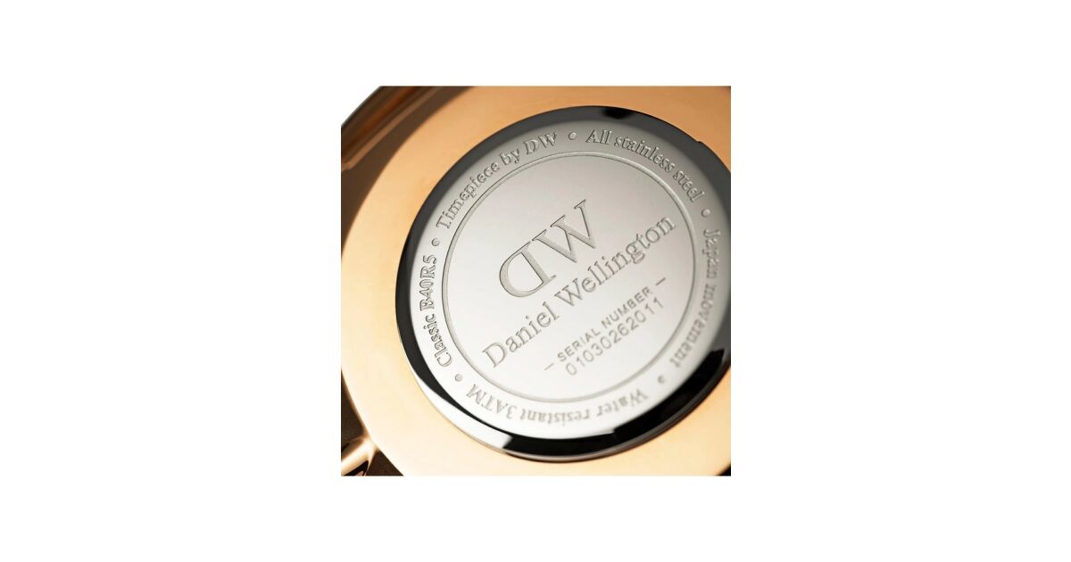 Daniel Wellington Classic Bristol 40 mm-es óra, elegáns, eredeti ...