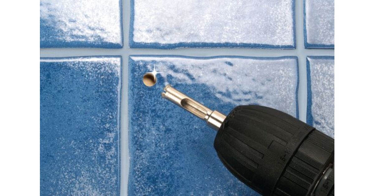 Wolfcraft kerámia 8 mm-es gyémánt csempefúró | Pepita.hu