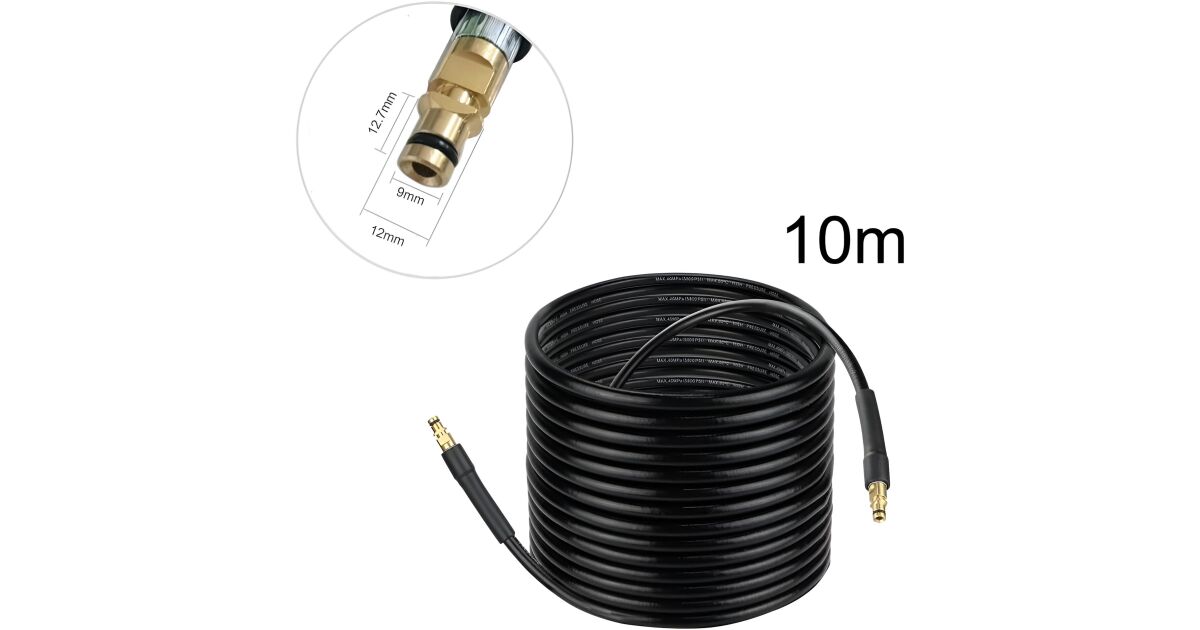 Pipe Cleaning Hose for Kärcher K2-K7 - High-Pressure Drain Cleaner Hose ...