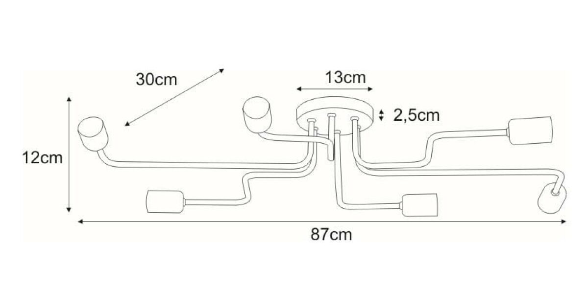 PEKA K-4040 Kaja csillár fehér | Pepita.hu