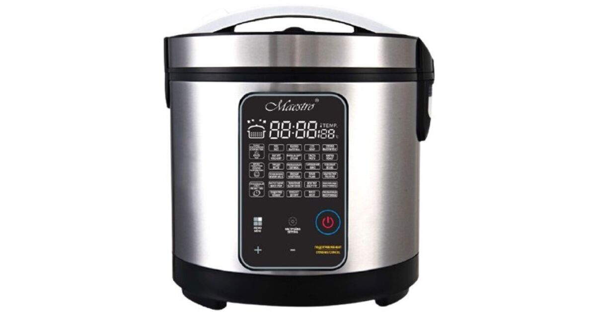 Elektromos multifunkciós főző Maestro 5 l, 26 program | Pepita.hu