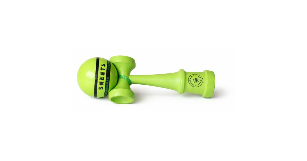 Kendama Premium Sweets– ALL GREEN, design elegant, aderenta sporita ...