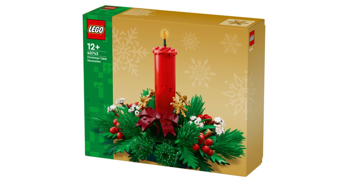LEGO ICONS 40743 Karácsonyi asztali dekoráció | Pepita.hu