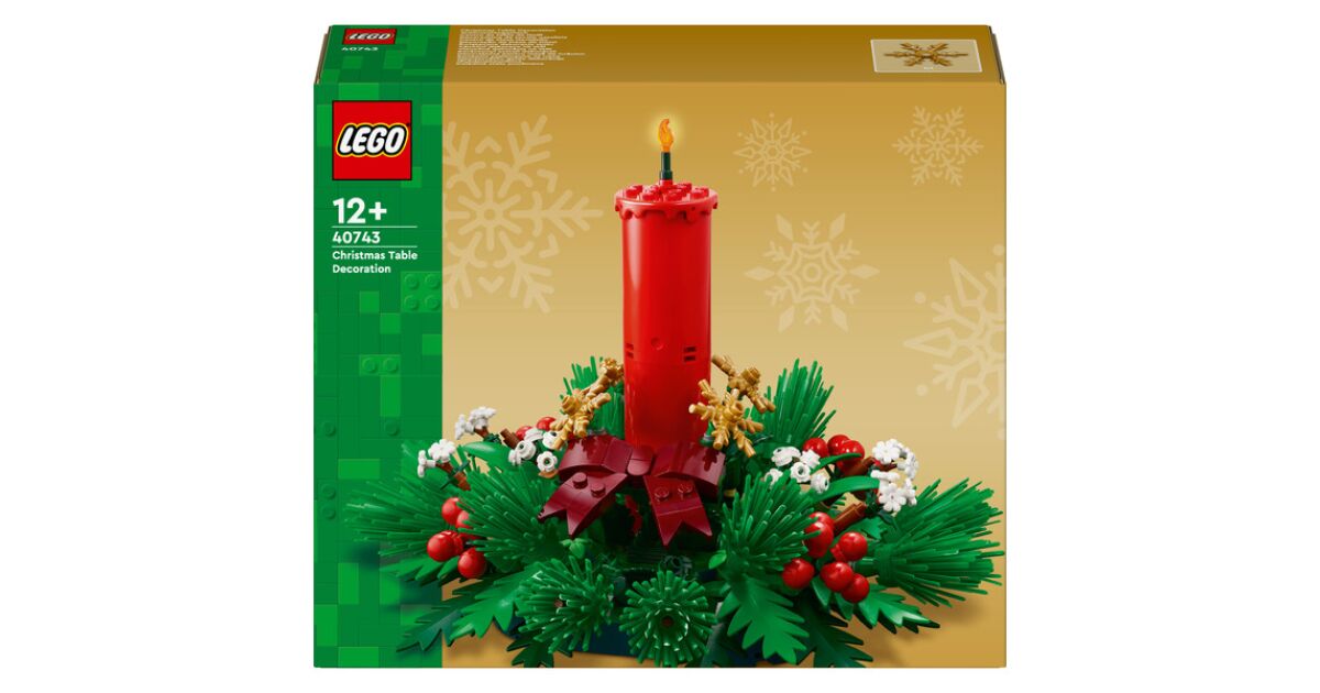 LEGO ICONS 40743 Karácsonyi asztali dekoráció | Pepita.hu