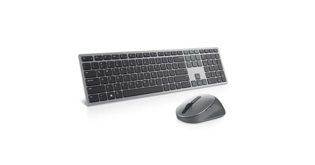 Klawiatura i mysz Dell Pro Plus – KM7321W – wersja międzynarodowa (USA ...