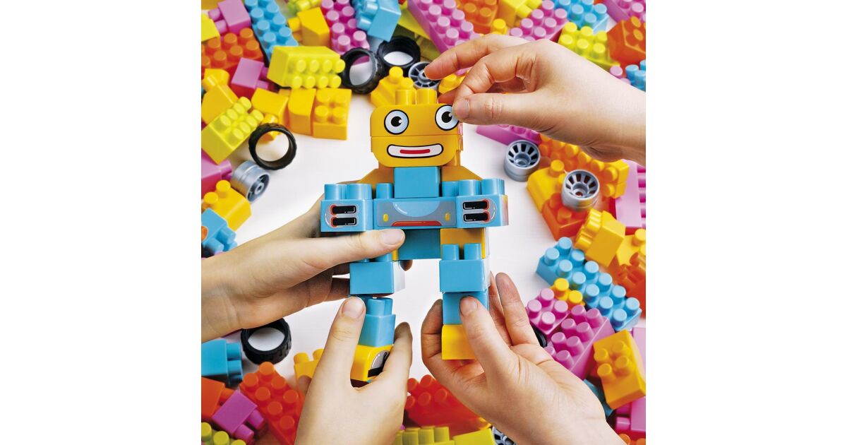 DANDI 1 építőkészlet - 78 darab kreatív építéshez és játékhoz ...