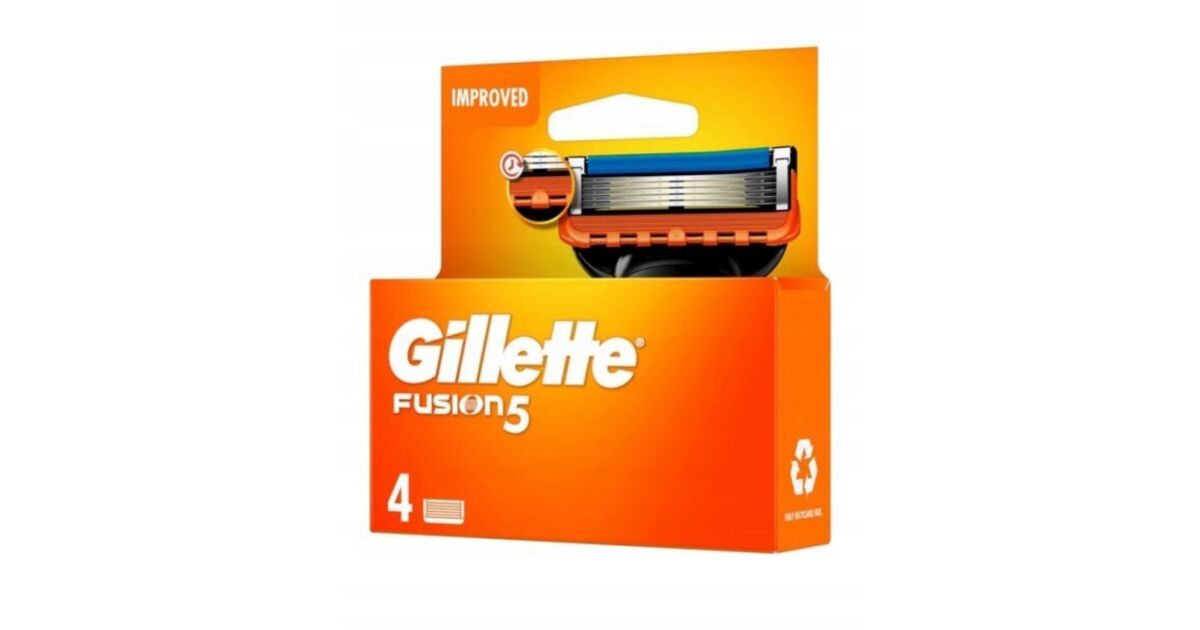 Gillette Fusion5 borotvapengék csere, 4 darab | Pepita.hu