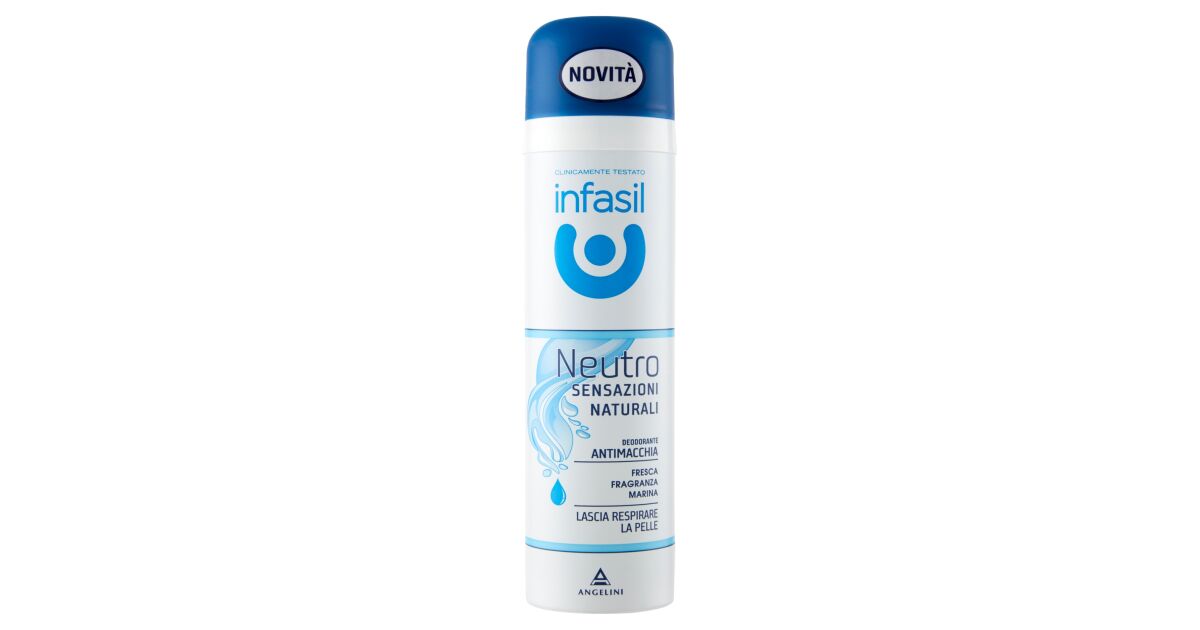 Deo Spray Neutro Sensazioni Naturali Infasil, 150 ml | Pepita.hu