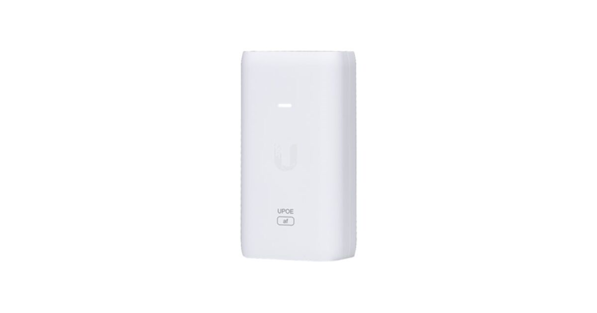 UBIQUITI POE INJECTOR 802.3AF U-POE-AF | Pepita.hu