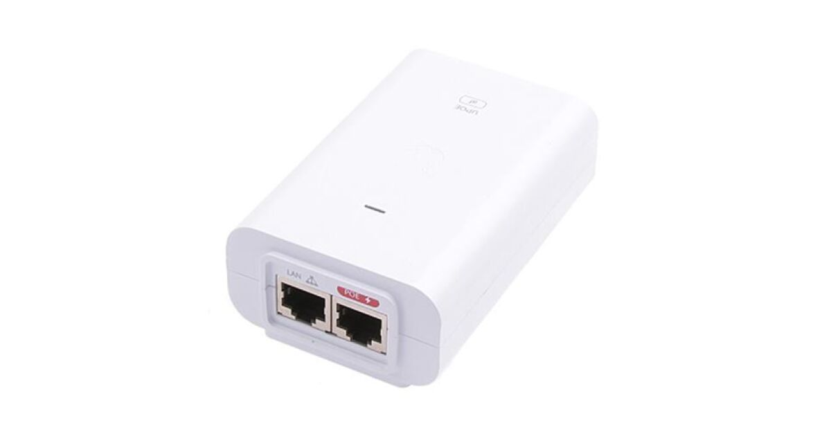 UBIQUITI POE INJECTOR 802.3AF U-POE-AF | Pepita.hu