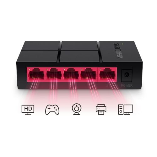 Bewertungen: Switch Mercusys Desktop 5-Port MS105G | Pepita.com