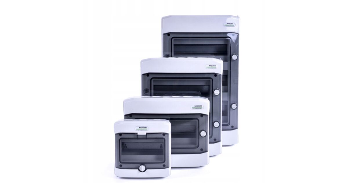 Felületre szerelhető moduláris elosztótábla 3x12 mod IP65 PHS Noark ...