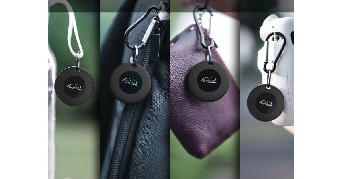 Lifemate/MiLi Bluetooth GPS helymeghatározó LifeTag Tracker HD-P16-3 ...