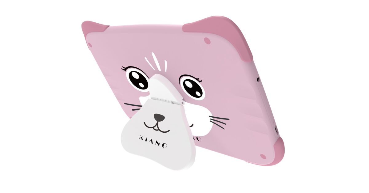 Kiano Alpha Kid Rózsaszín Multimédiás Oktatóközpont Gyermek Tablet ...