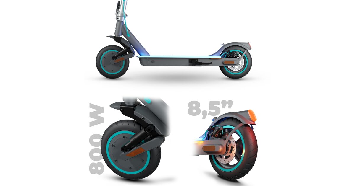 Motus Scooty 8.5 NeoLite Elektromos Roller, 19 km-es hatótávolság, 250 ...