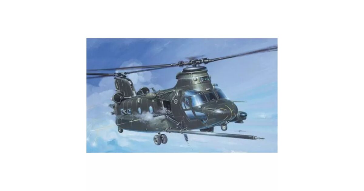 Italeri: макет на хеликоптер MH-47E Chinook, мащаб 1:72 | Pepita.com