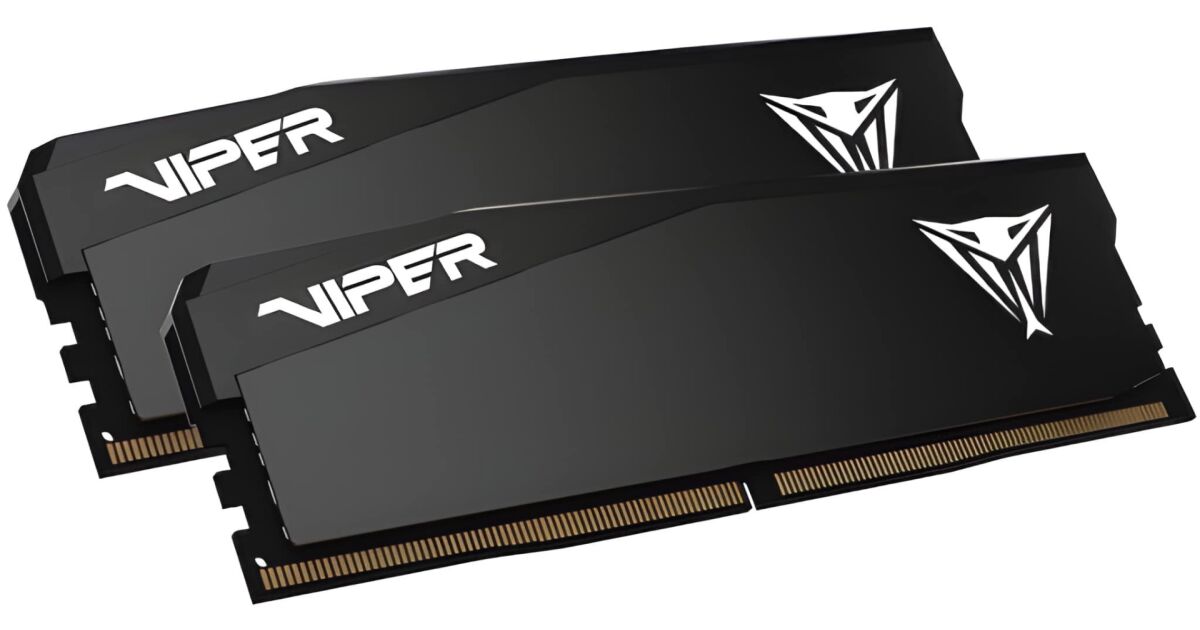 Patriot 48GB / 6400 DDR5 Elite 5 Ultra K2 CL32 Dual RAM Kit (2x24GB ...