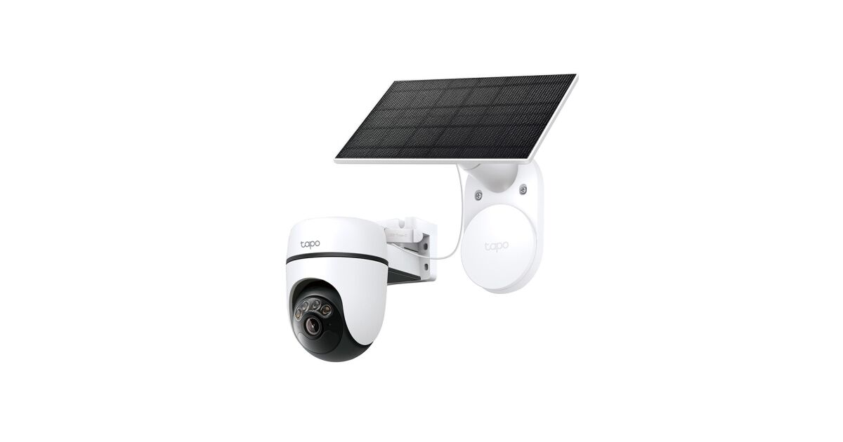 TP-Link Tapo C610 KIT cameră exterioră, panou solar (3MP, 2K, 1296p, IR ...